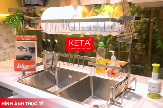 KETA Vietnam - Kệ INOX Nhà Bếp Thông Minh Đa Năng